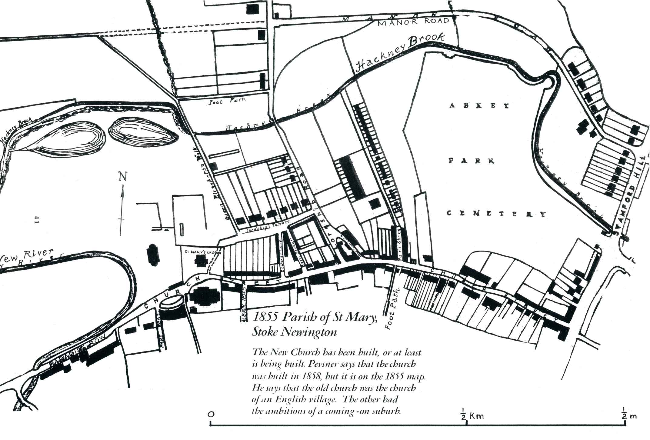 1855 Parish of St Mary, Stoke Newington