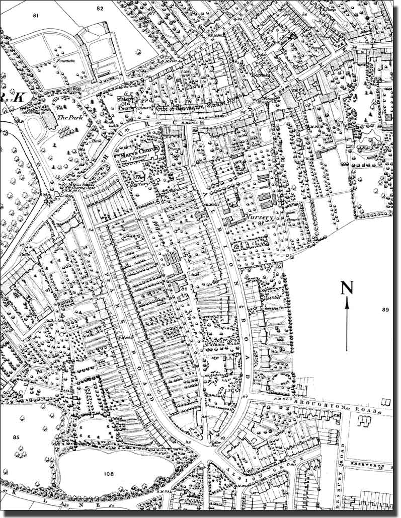 1870 Ordnance Survey Map