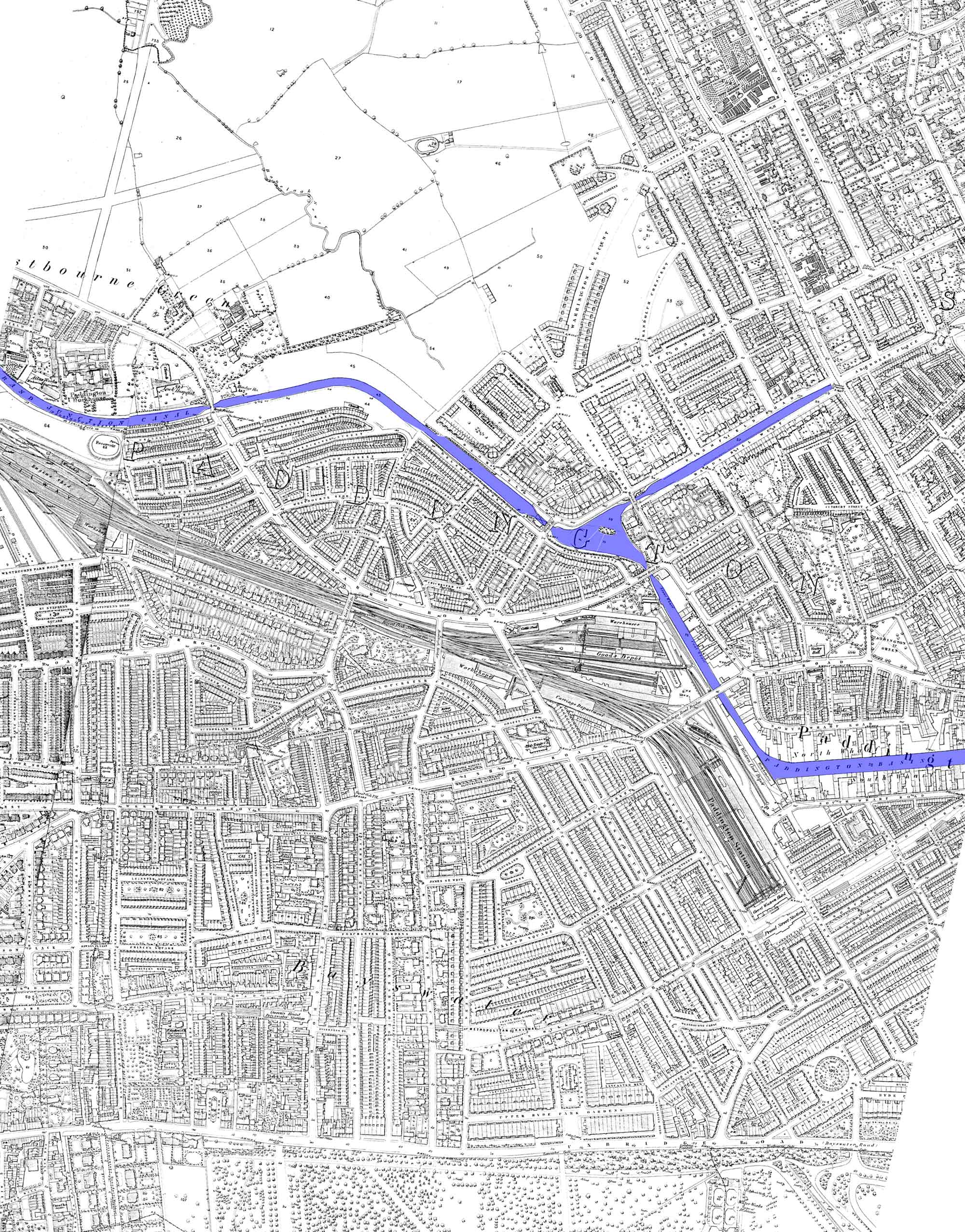 The Building of the Regent's Canal