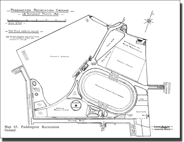 Paddington Recreation Ground 1887