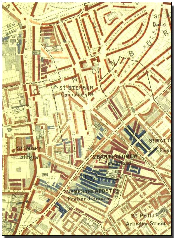 The Booth Map of London Poverty 1889-90